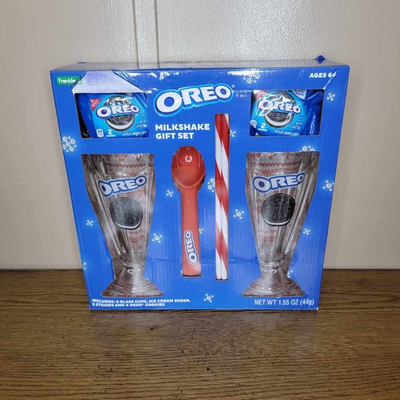 Oreo | Dining | Oreo Milkshake Gift Set Includes 2 Ceramic Cupsice ...